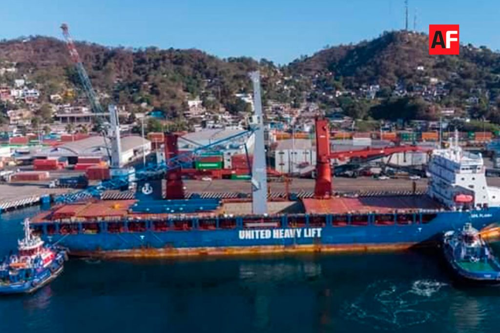 Arriba nueva grúa al puerto de Manzanillo; destinó Timsa 160 MdP para ...