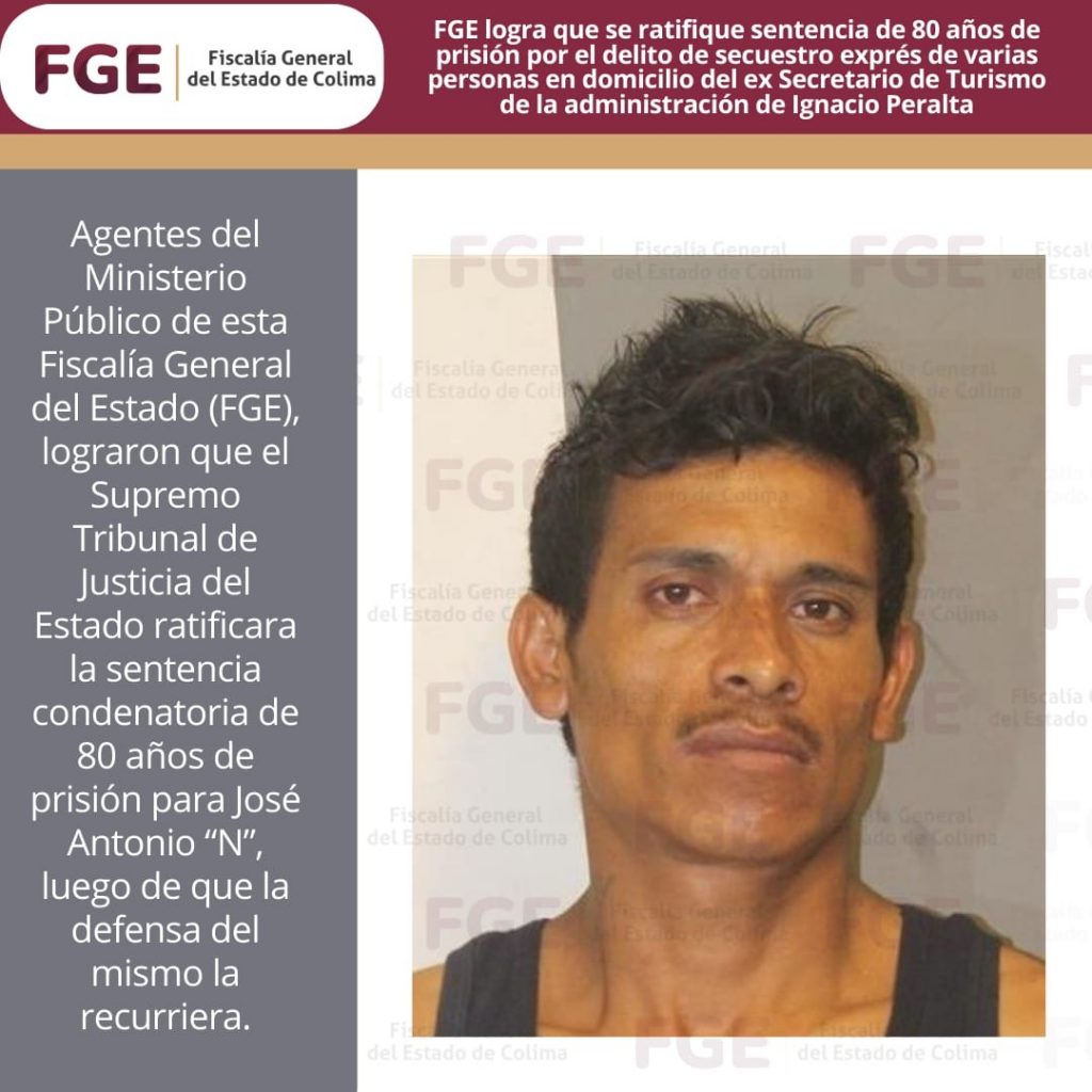Fge Logra Que Se Ratifique Sentencia De 80 Años De Prisión Para