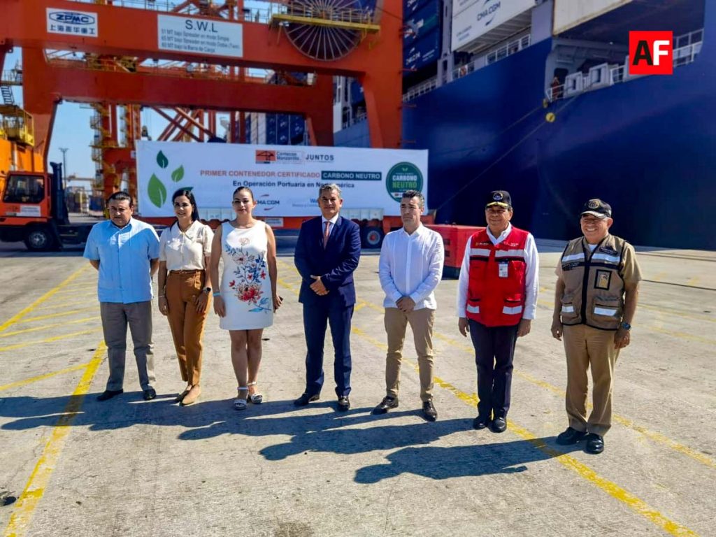 Contecon Manzanillo recibe 1er contenedor certificado en carbono neutro ...