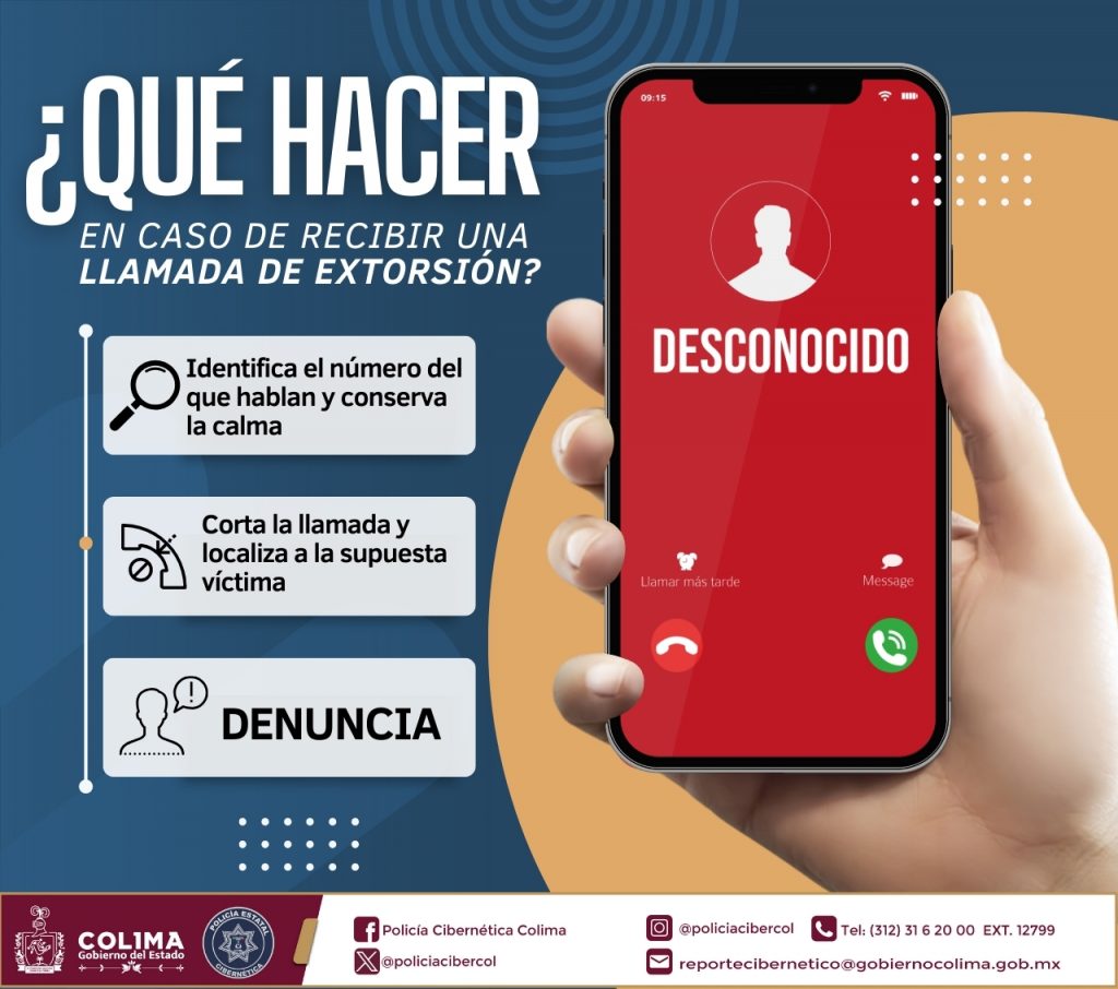¿Qué hacer en caso de recibir una llamad de extorsión? - AFmedios ...