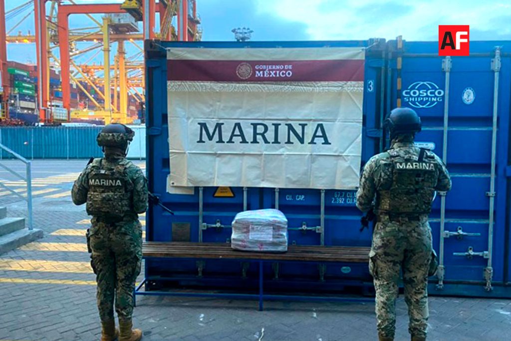 Secretaría de Marina asegura 39 kilos de presunta cocaína, en el puerto ...