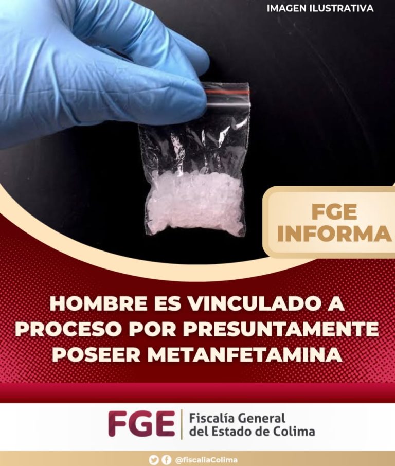Hombre es vinculado a proceso por presuntamente poseer metanfetamina ...